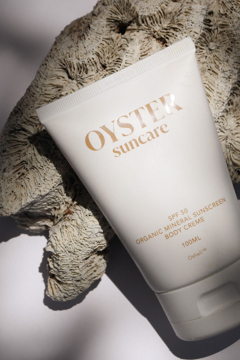 Oyster Suncare Certified Organic Australian Made SPF 50 Sunscreen ...